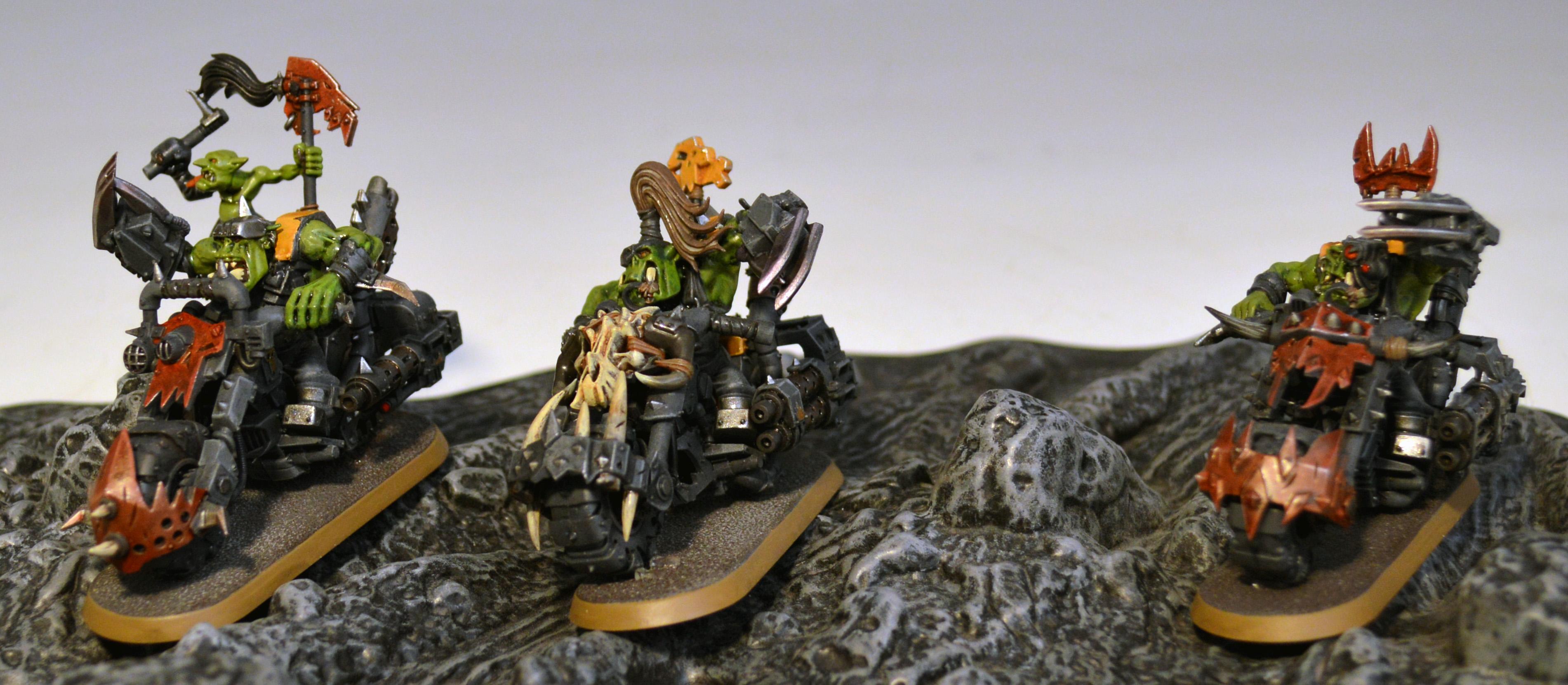 Nob, Orks, Nob Warbiker Mob 2 - Nob Warbiker Mob 2 - Gallery - DakkaDakka